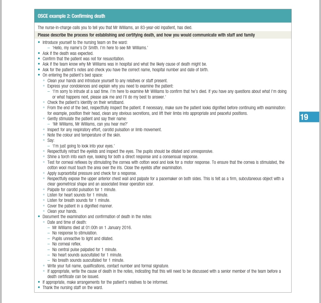 Death declaration: The correct procedure – Platform | CME